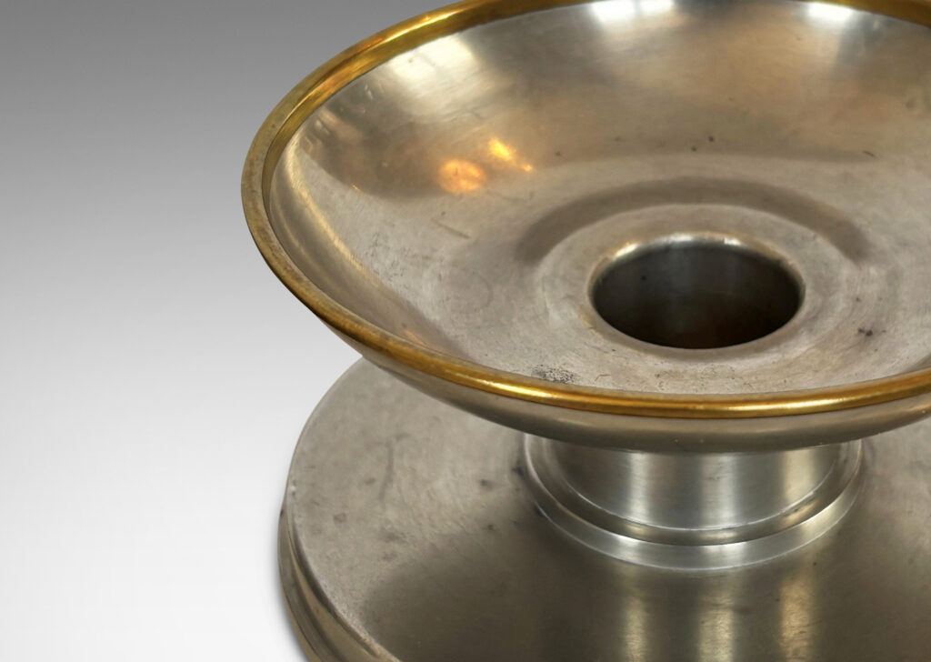 Pair of candleholders by GAB Tenn - BAC